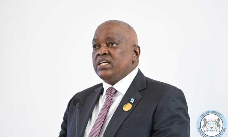 President Dr Mokgweetsi E. K. Masisi hosts an event themed "Overcoming ...