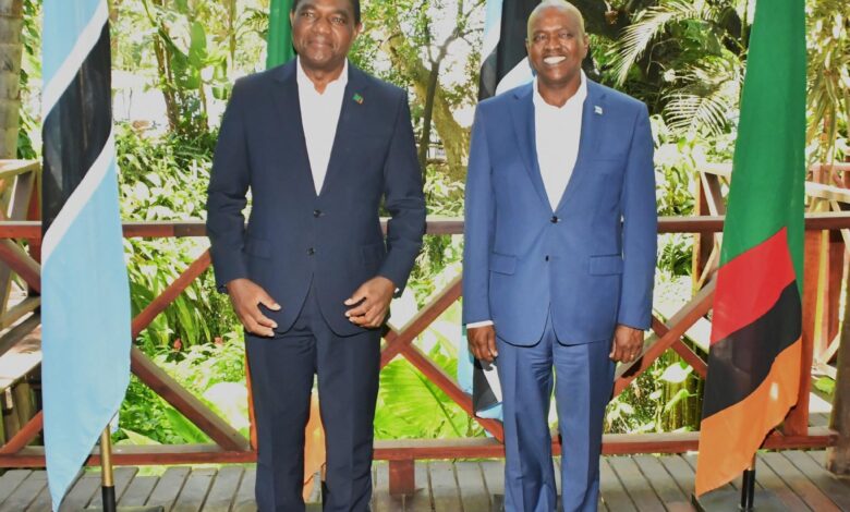 BOTSWANA ZAMBIA RELATIONS DATES FAR BACK - Botswana Youth Magazine