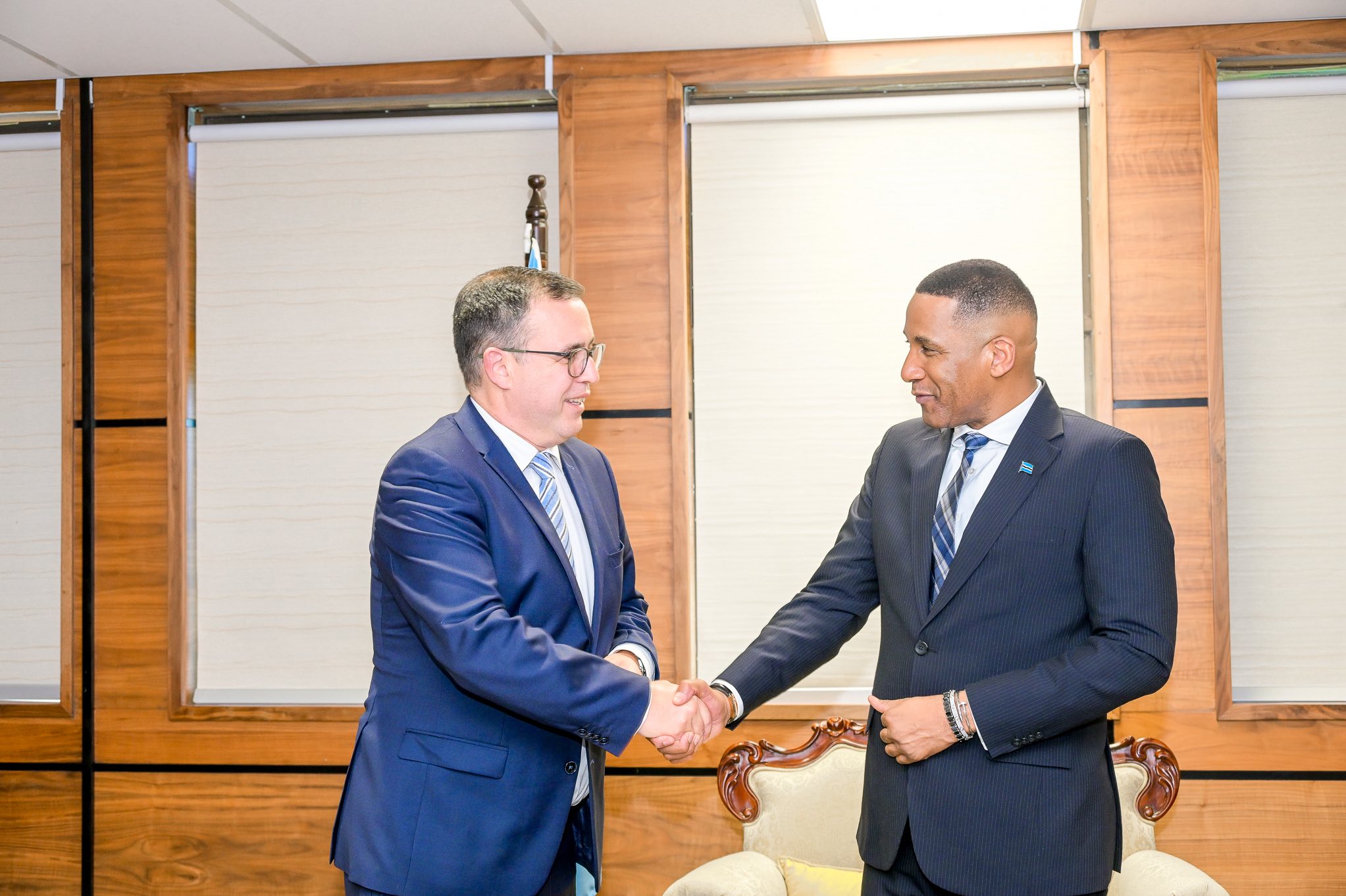Ambassador Austin Gormley Presents Credentials to President Duma Boko ...