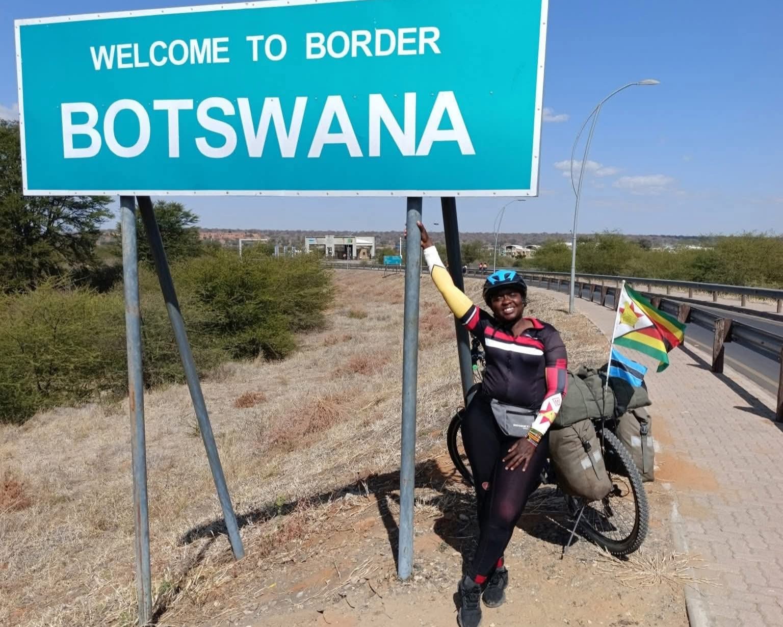 Zimbabwean Cyclists Thando Tshuma and Vusumuzi MC Official Pedal ...
